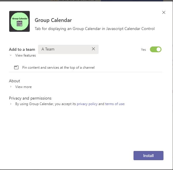 GitHub - gscales/TeamsGroupCalendar: TeamsGroupCalendar